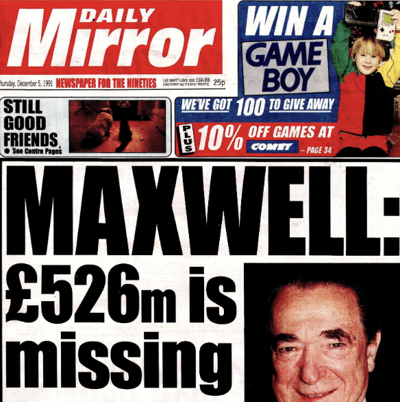 Robert Maxwell’s Expectations Gap: Regulation and Reputation in the ...